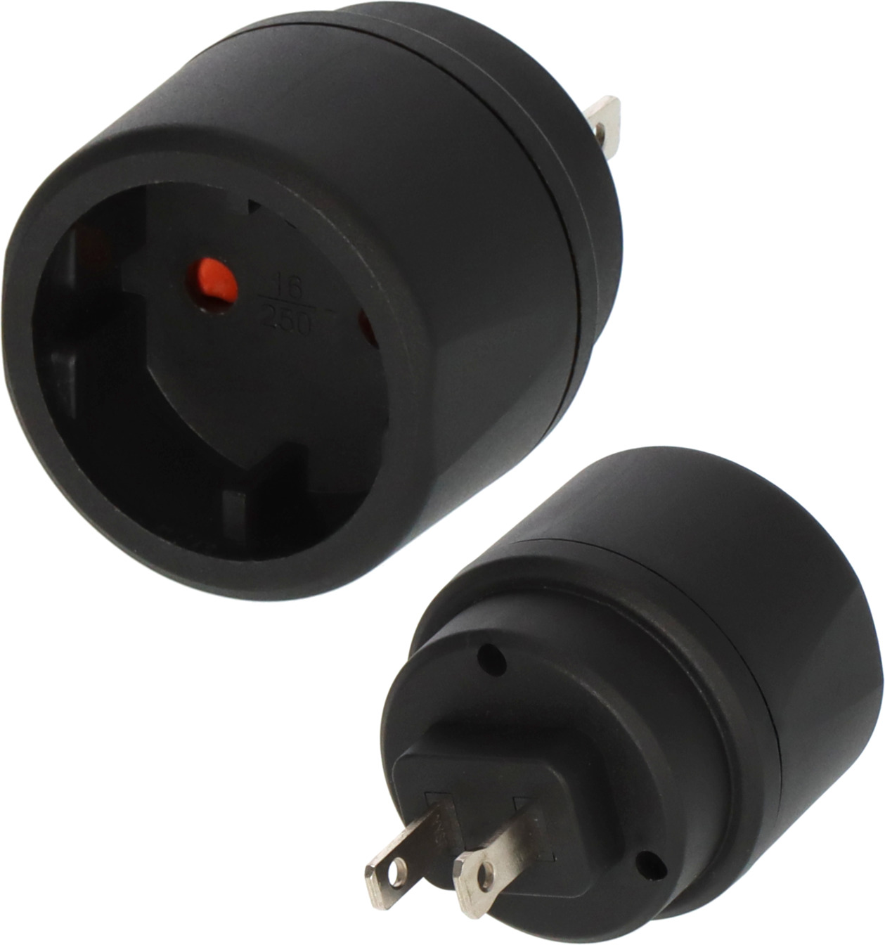 Travel Plug Euro Countured plug/USA, Japan | brennenstuhl®